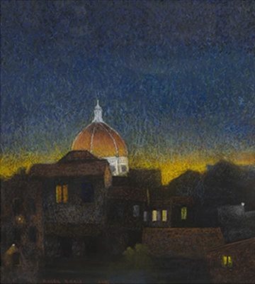 Florence Duomo Lit by Roger Beale AO - Roger Beale AO